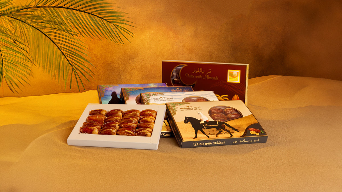 Arabian Stuffed Dates Gift Boxes - kingdom Dates UAE - The unique ...