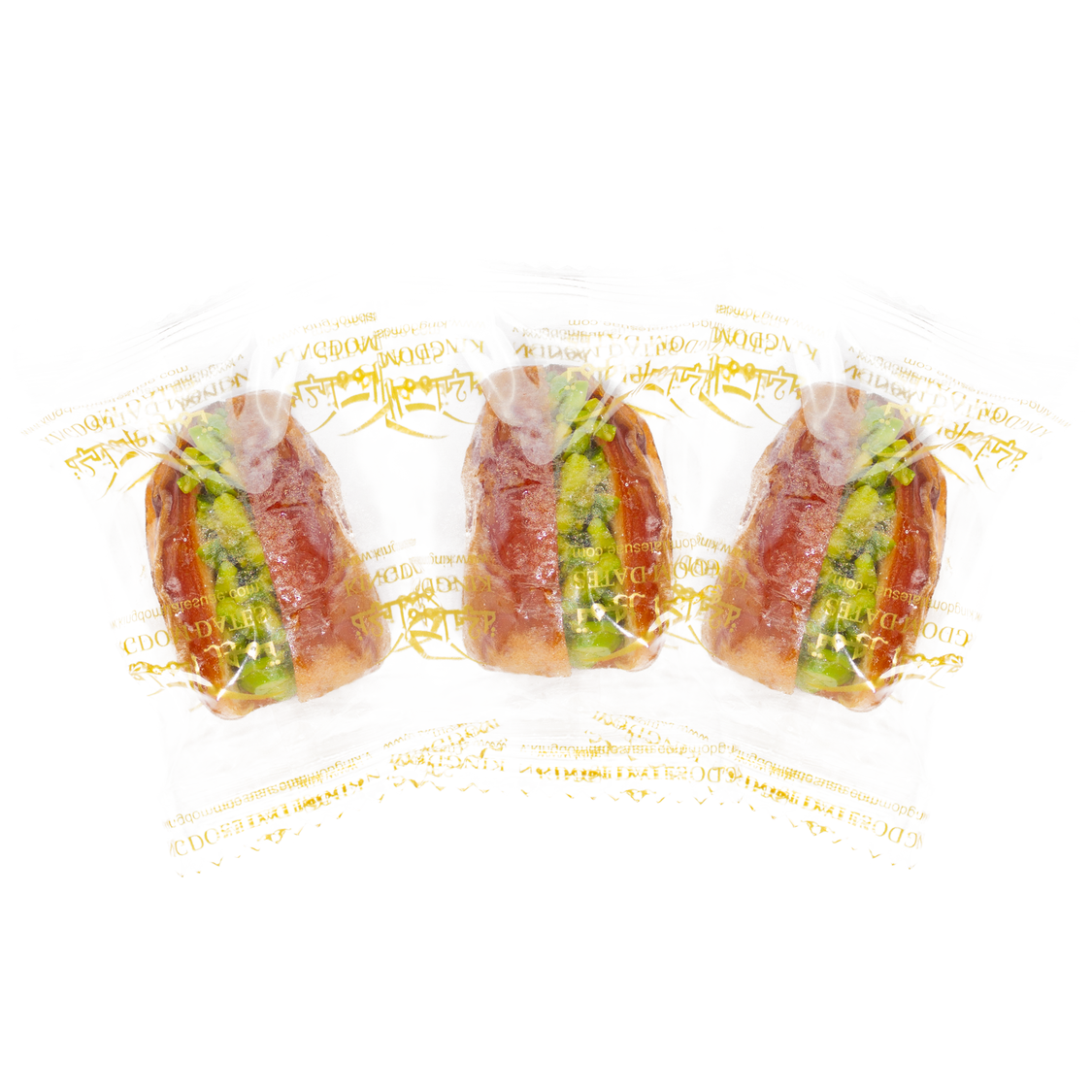 Sagi Dates Stuffed with Pistachio (Individually Wrapped) 1KG